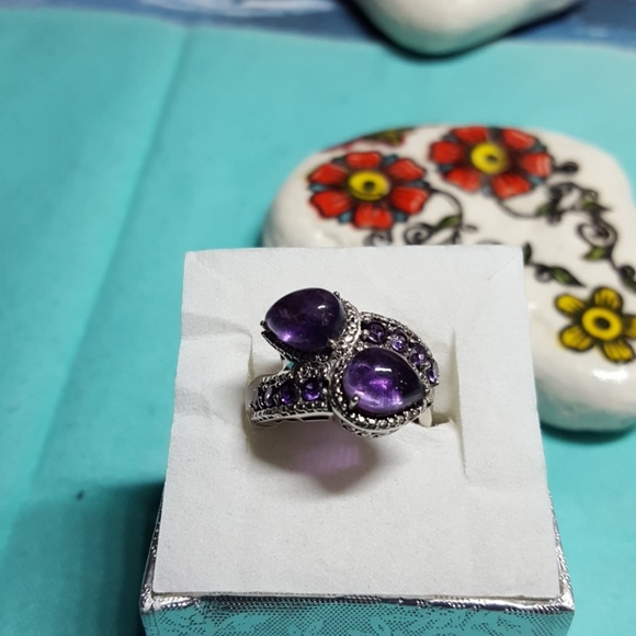 Karis Collection | Jewelry | Amethyst Ring Nwt Size 7 | Poshmark